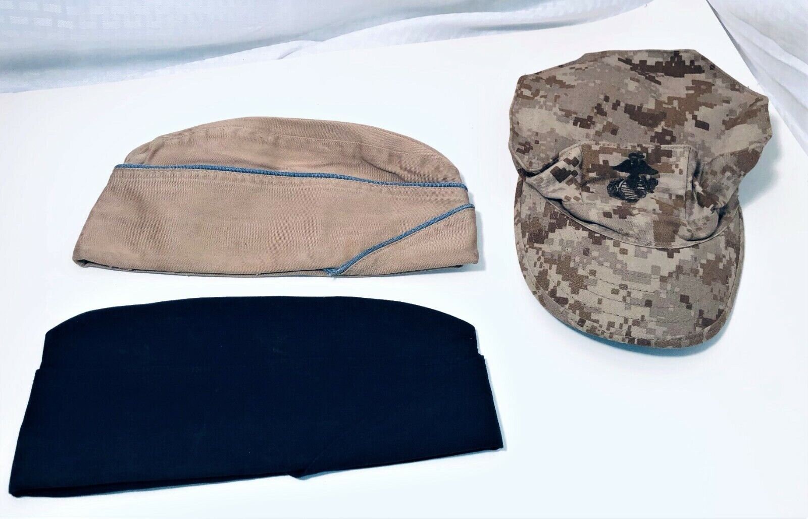 2 Vintage Military Army Air Force Marines Garrison Caps Hats - Etsy