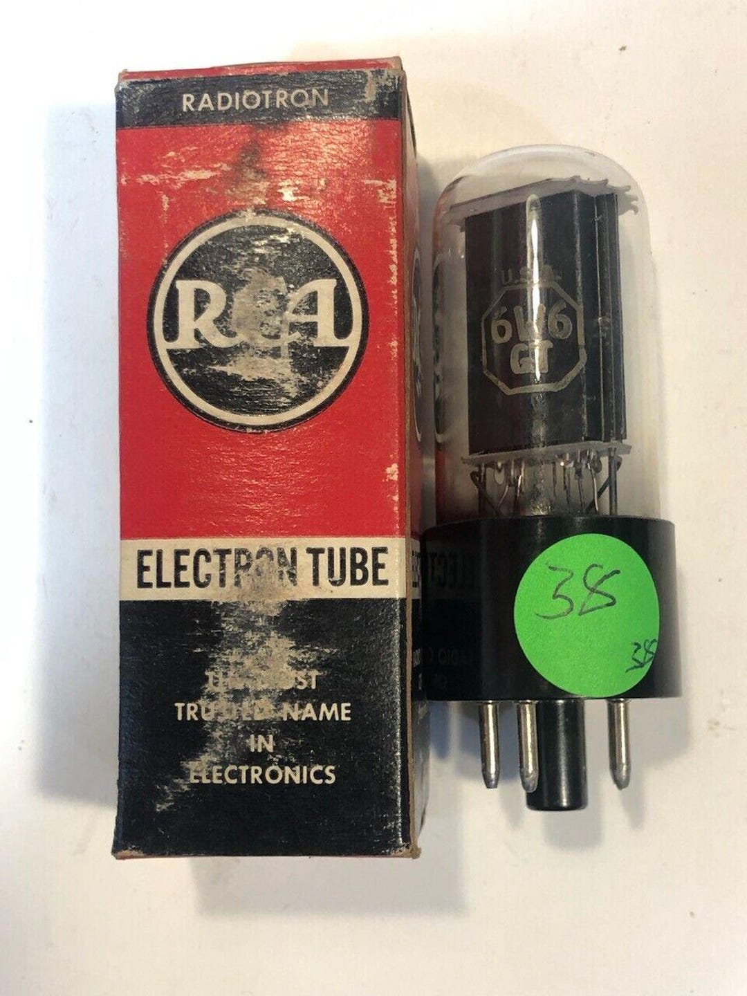 RCA 6W6 GT Amplifier Radio Electron Vacuum Tube TV-7 Tested T121 - Etsy