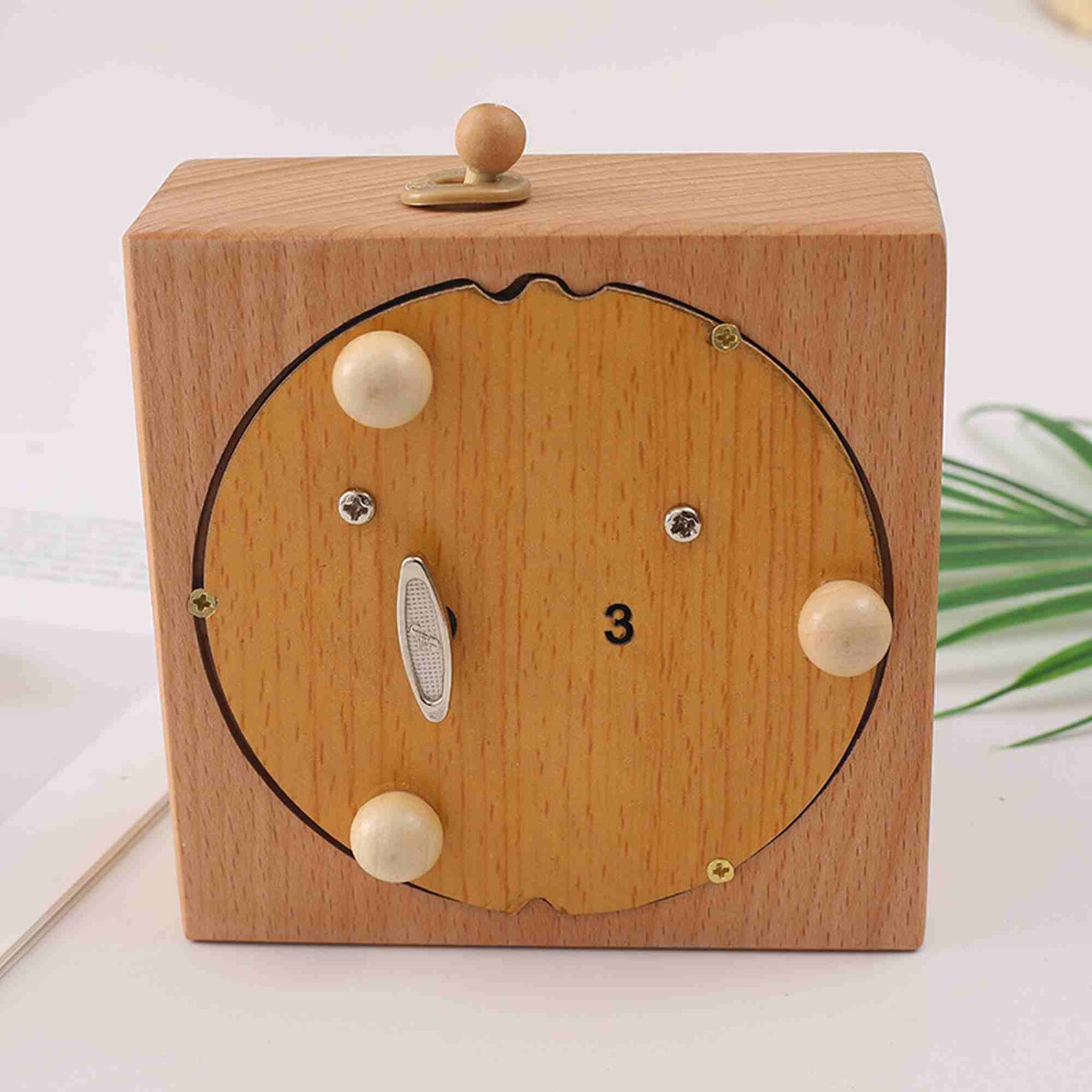 Holz-Musik-Box Haus kreative Massivholz-Musik-Box | Etsy