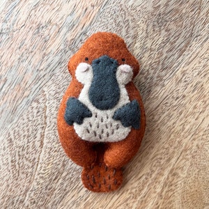 Paddy Platypus PDF Pattern, a Hand Sewn Wool Felt Ornament/ Toy, Bush ...