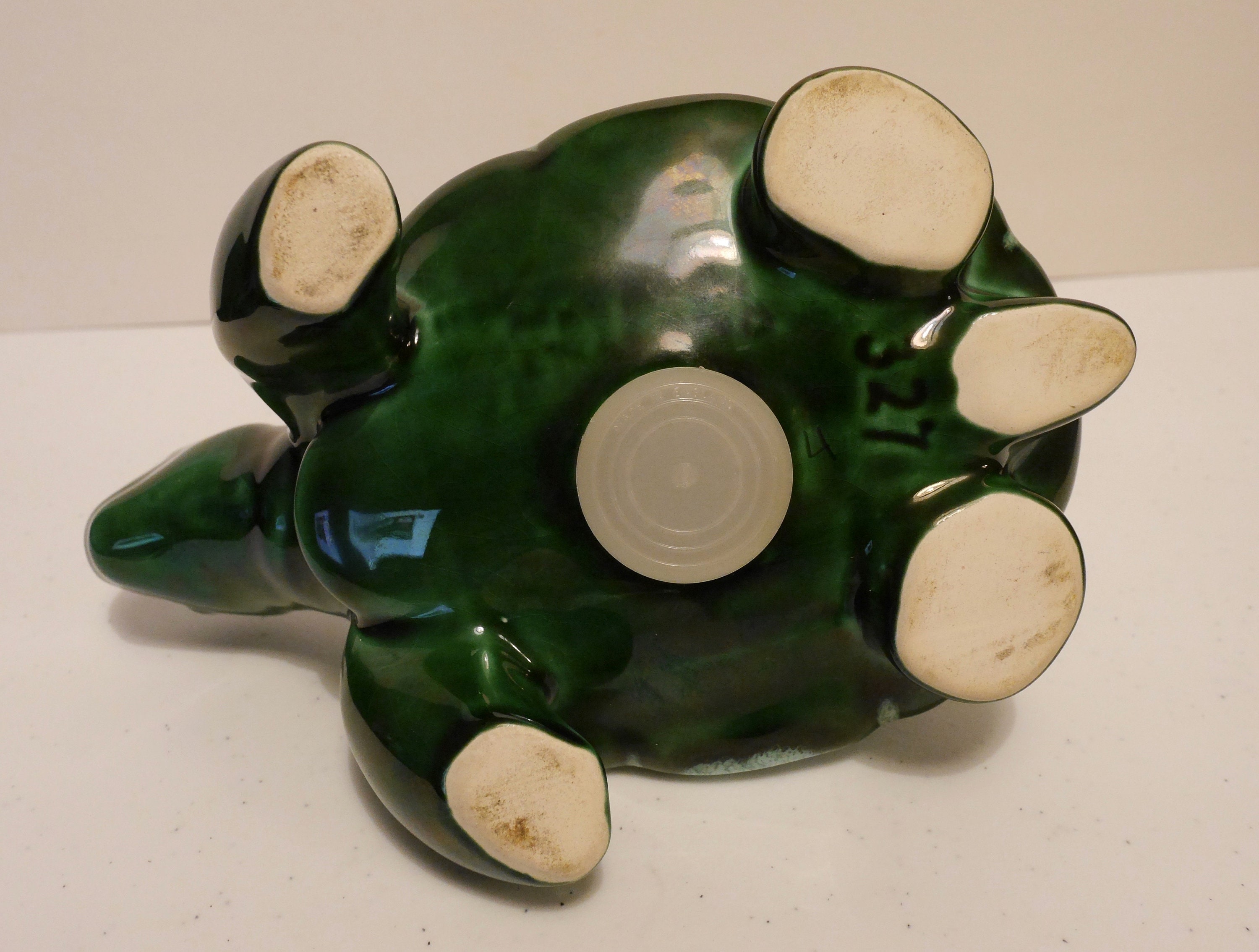 Trentham Art Ware Ceramic Tortoise Money Box With Stopper - Etsy UK