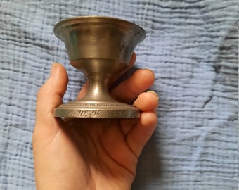 Antique Pewter Bowl | Etsy