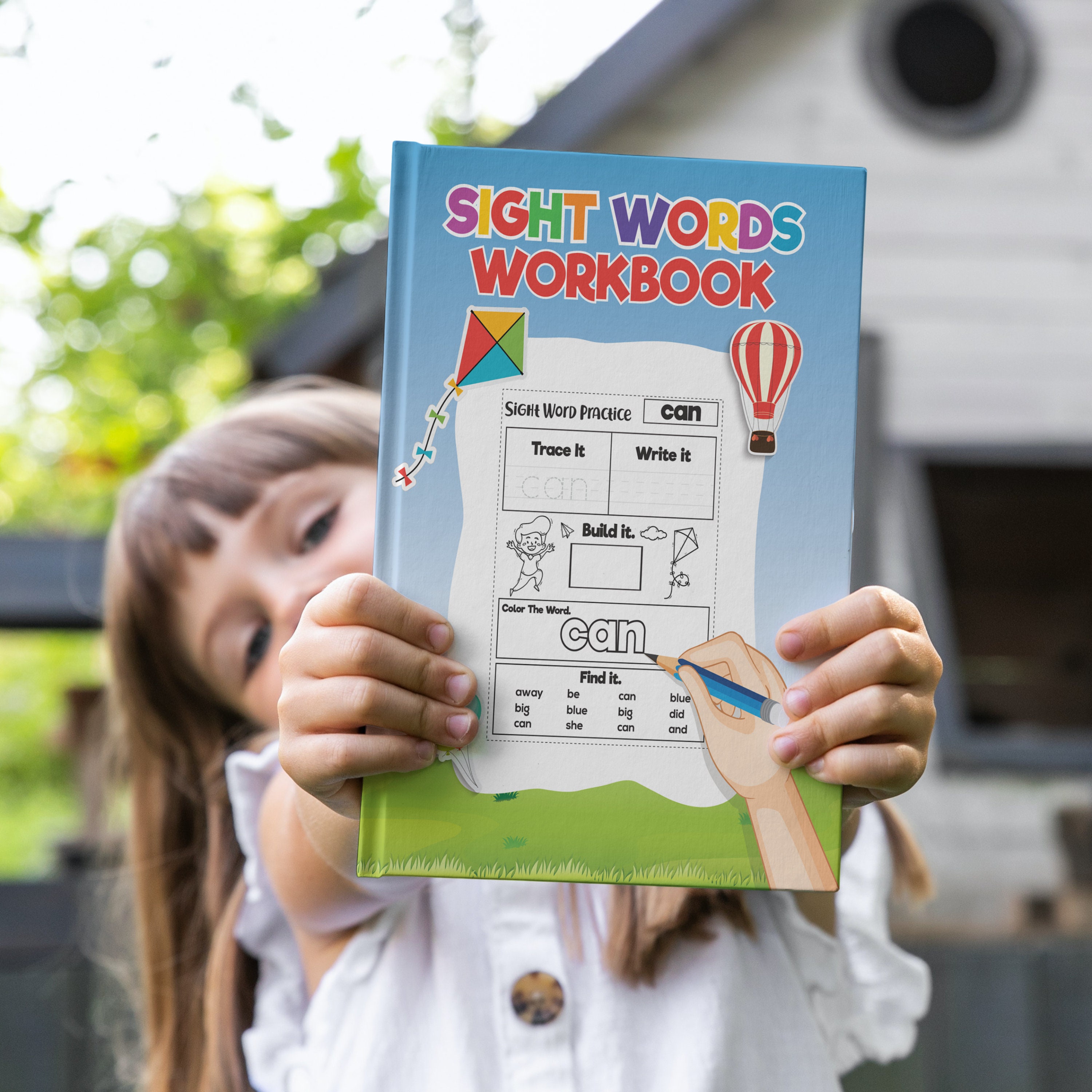 Sight Words Workbook | Printable BOOK for SELF-PUBLISHING With ...