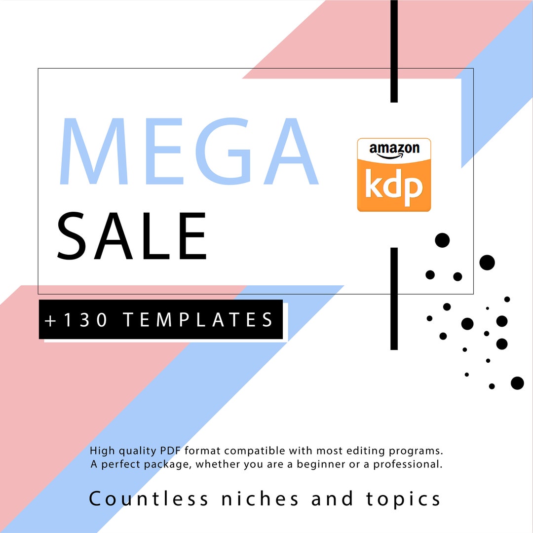 Kdp Interior Templates 130 Low Content Book Designs Pdf Etsy
