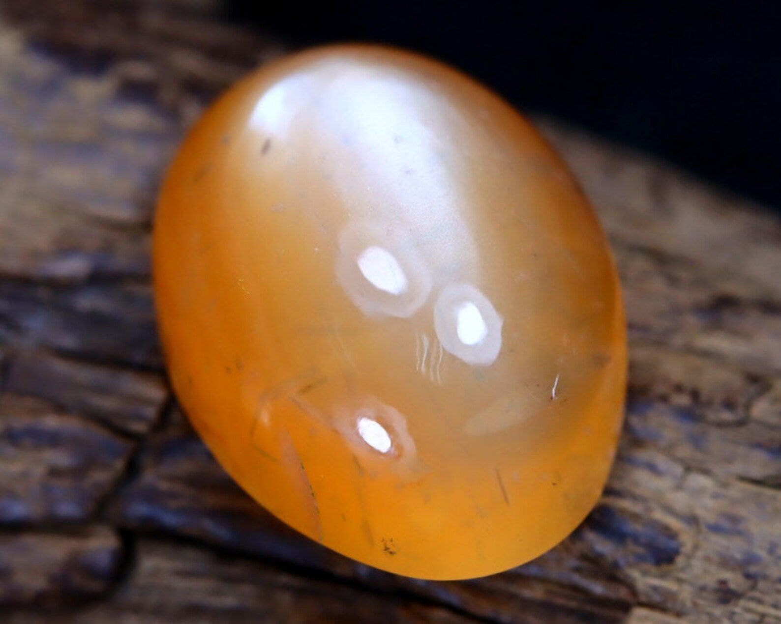 Peach/Orange Moonstone 12.26Ct Natural Stunning Gem for | Etsy