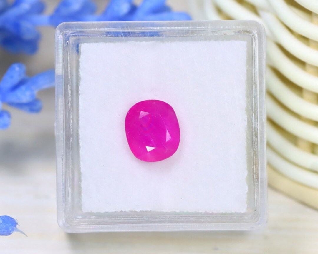 Burmese Ruby. Mogok Heated Natural Loose Gemstone 2.12ct - Etsy