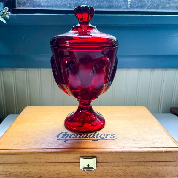 Viking Glass Ruby - Etsy