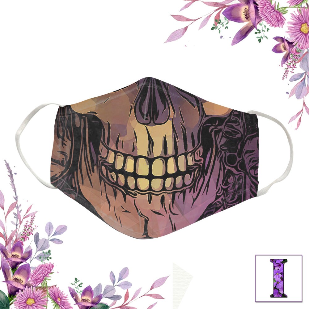 Exclusively Designed Skull Mouth Mask Artistic Face Mask Cloth | Etsy