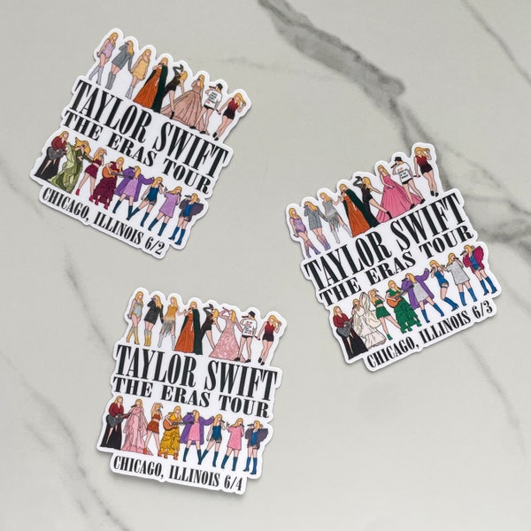 The Eras Tour Ticket Stickers - Etsy