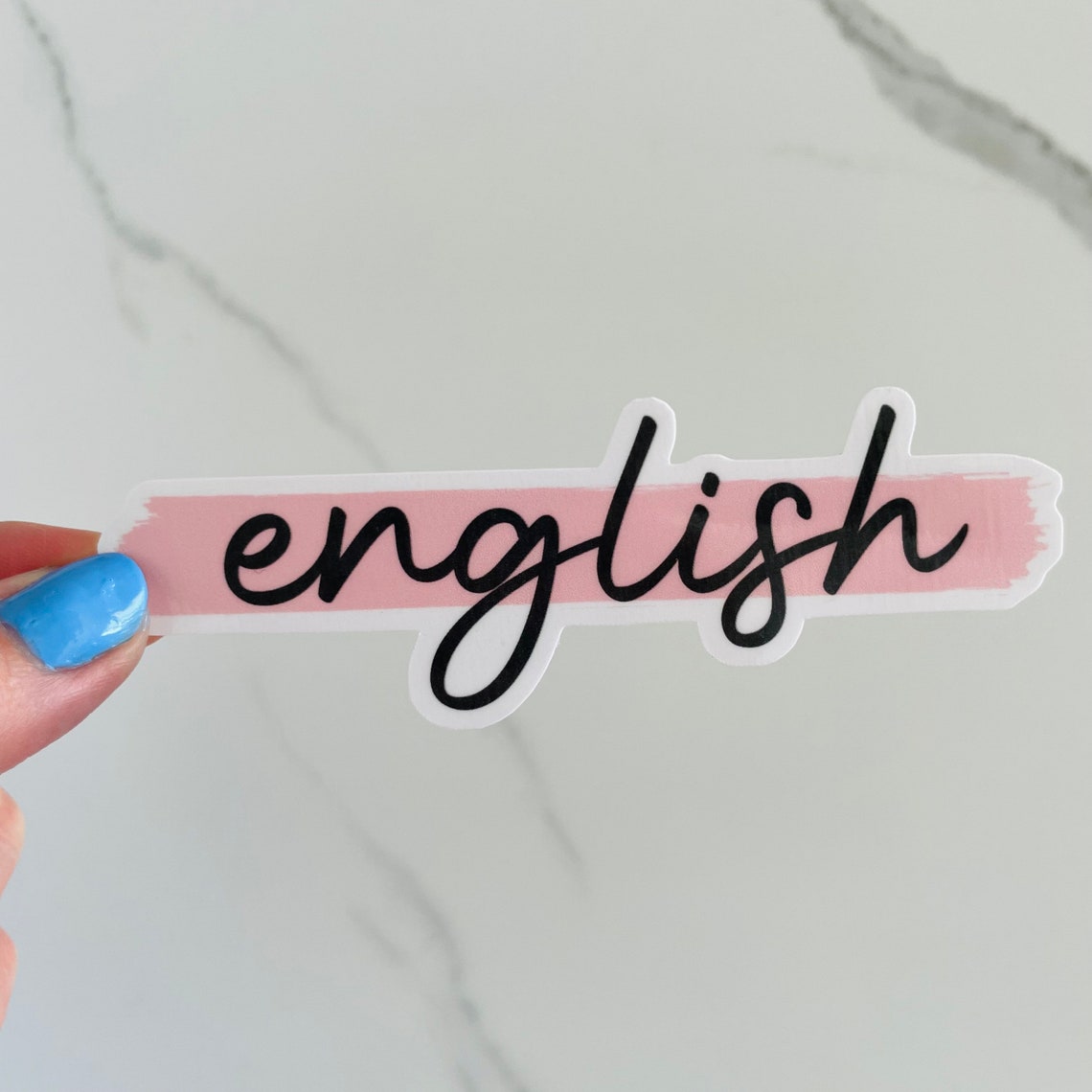 Custom Notebook Labels for School // Notebook Decoration | Etsy