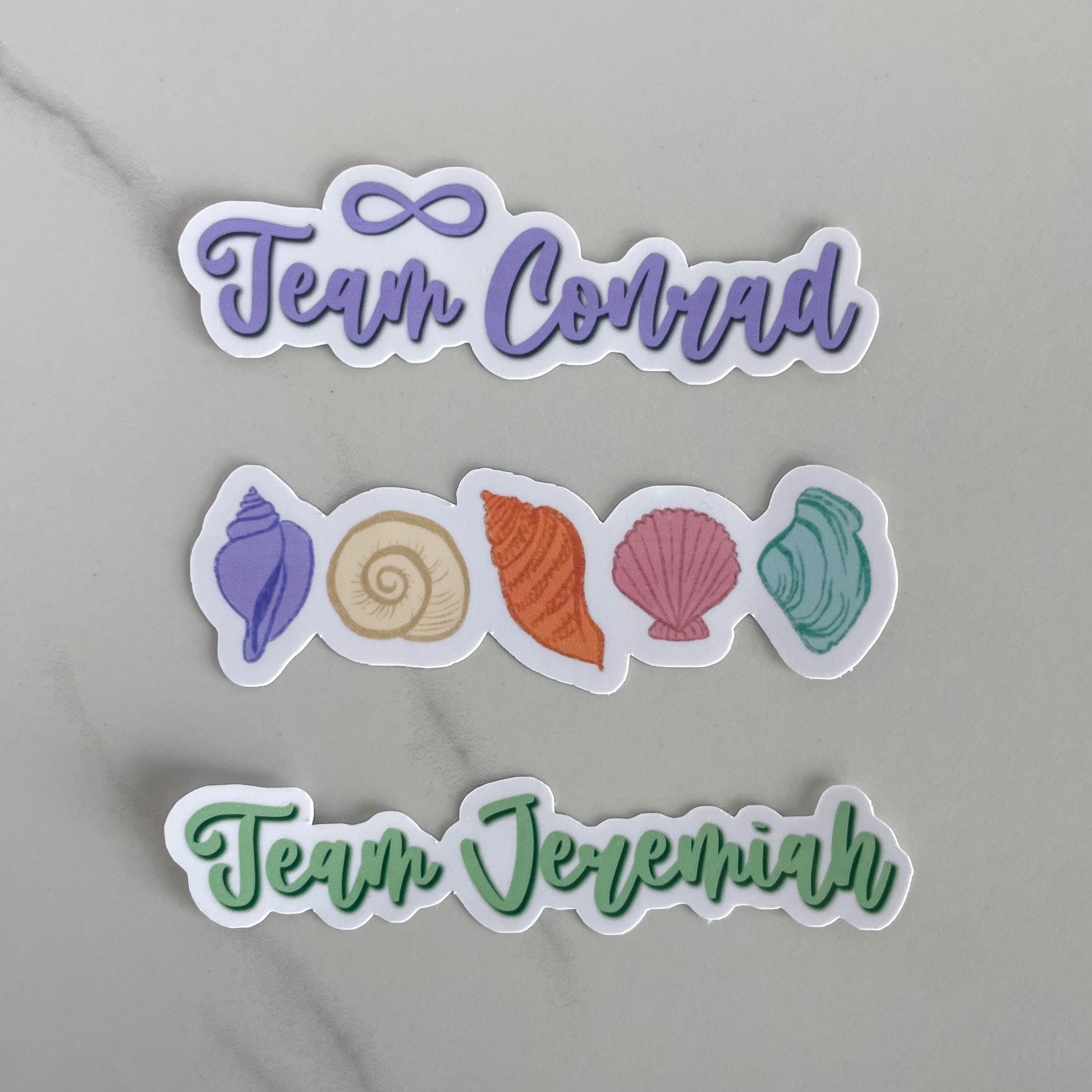 The Summer I Turned Pretty Sticker Pack // TSITP Merch // Conrad et ...