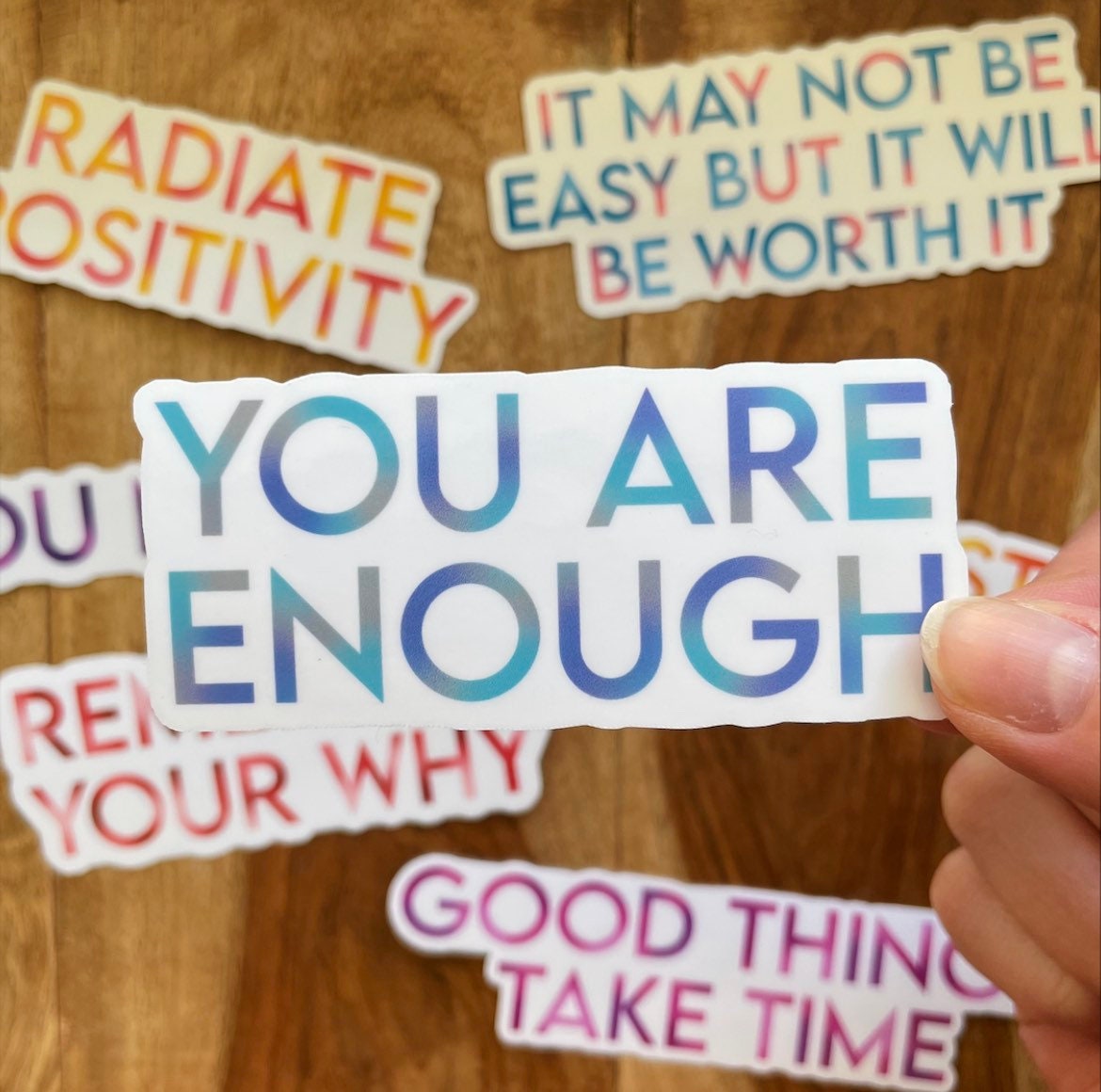 Custom Quote Sticker // Quote Decal // Quote Sticker Pack // | Etsy