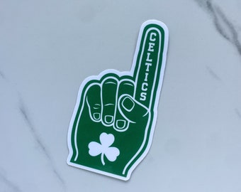 Boston Celtics Sticker or Magnet // Fridge Magnet Celtics Championship ...