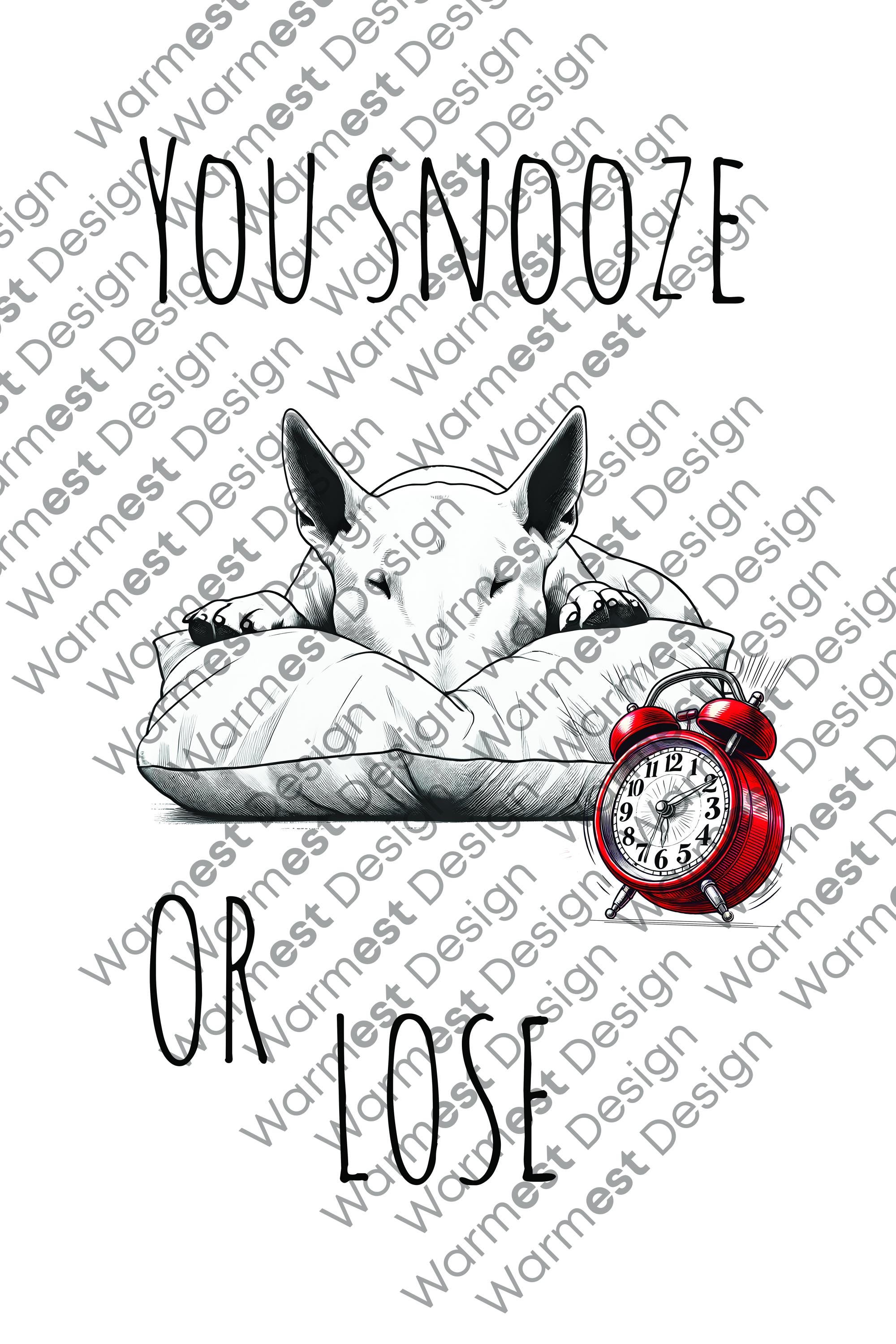 Minimalist Bull Terrier Wall Art for Bedroom, Funny Bull Terrier Poster ...