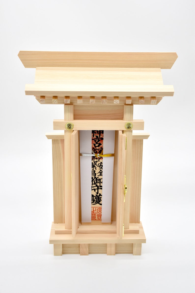 OMAMORI Alter Kamidana Temple Japanese Shrine Design Omamori Ofuda Pray ...