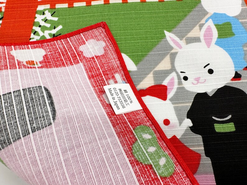 Japanese Shrine and Mt. Fuji With Rabbits for New Year - Etsy