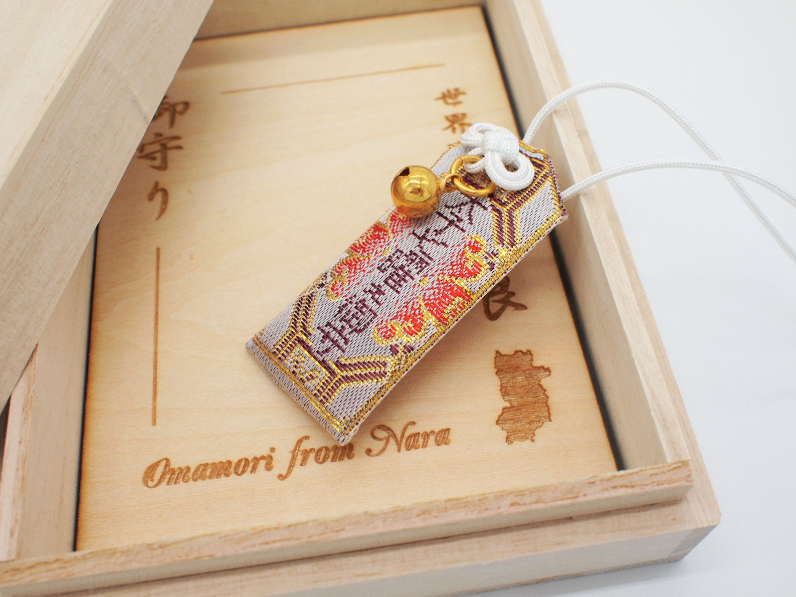 Japanese OMAMORI AMULET CHARM for "7 Kinds Protection" From Horyuji ...