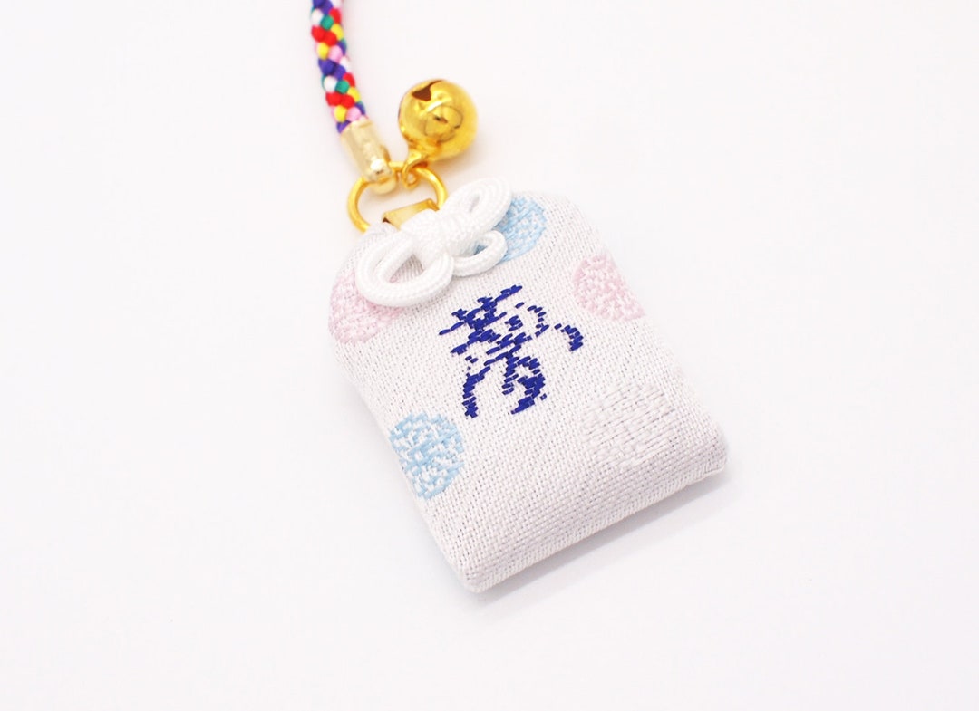Japanese OMAMORI AMULET CHARM "wishing Dream Comes True" White From ...