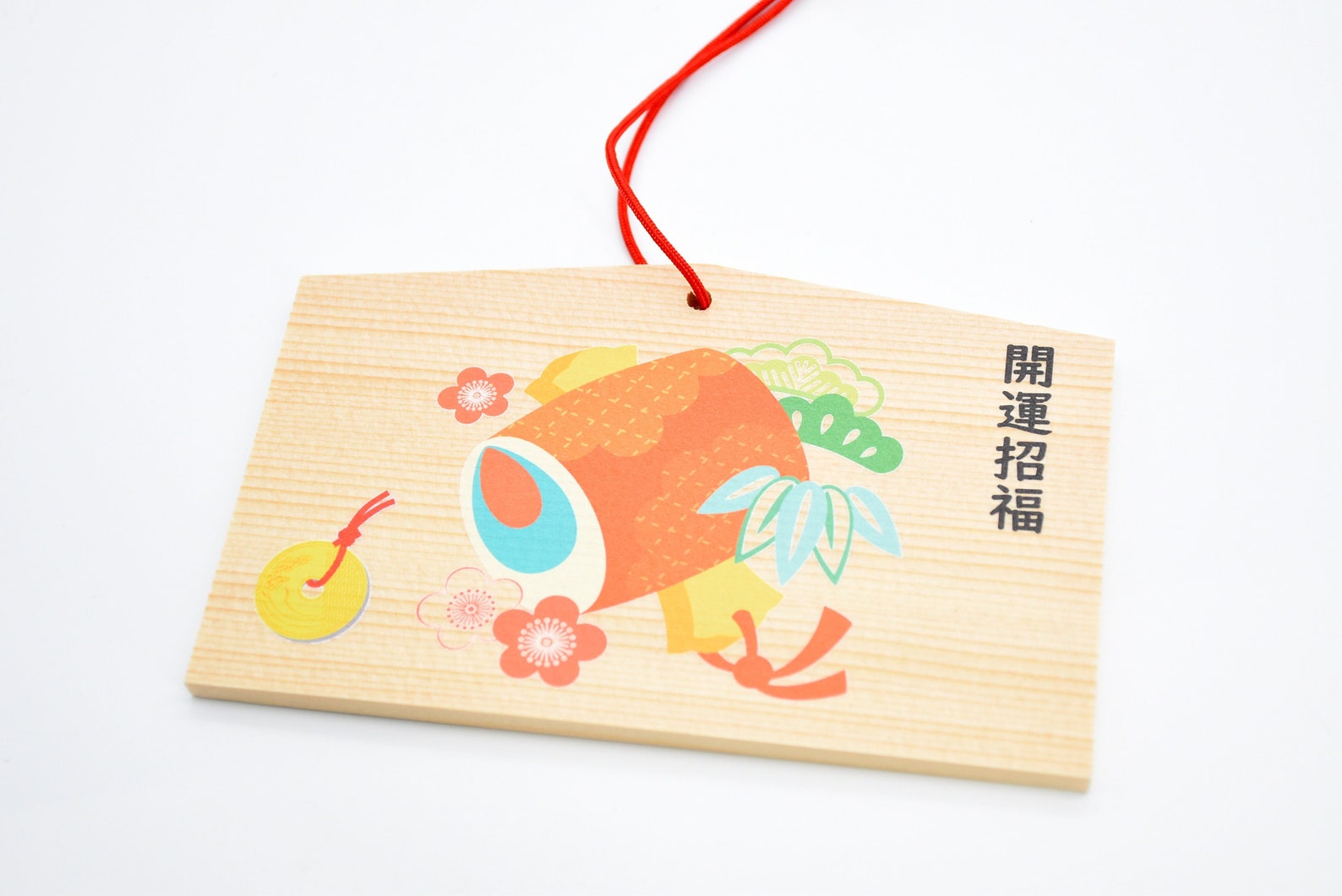 Japanese Ema for good Luck Magic Mallet Design - Etsy
