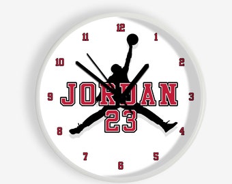 Nike Jordan Wall Clock - Etsy UK