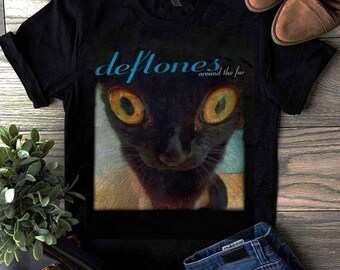 Deftones Shirt Cat - Etsy
