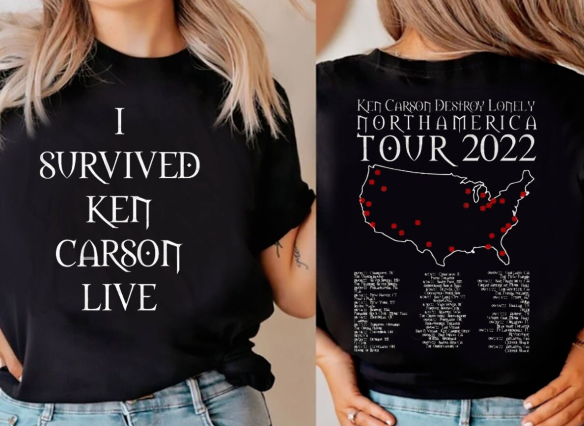 Vintage Ken Carson Tour 2022 Shirt
