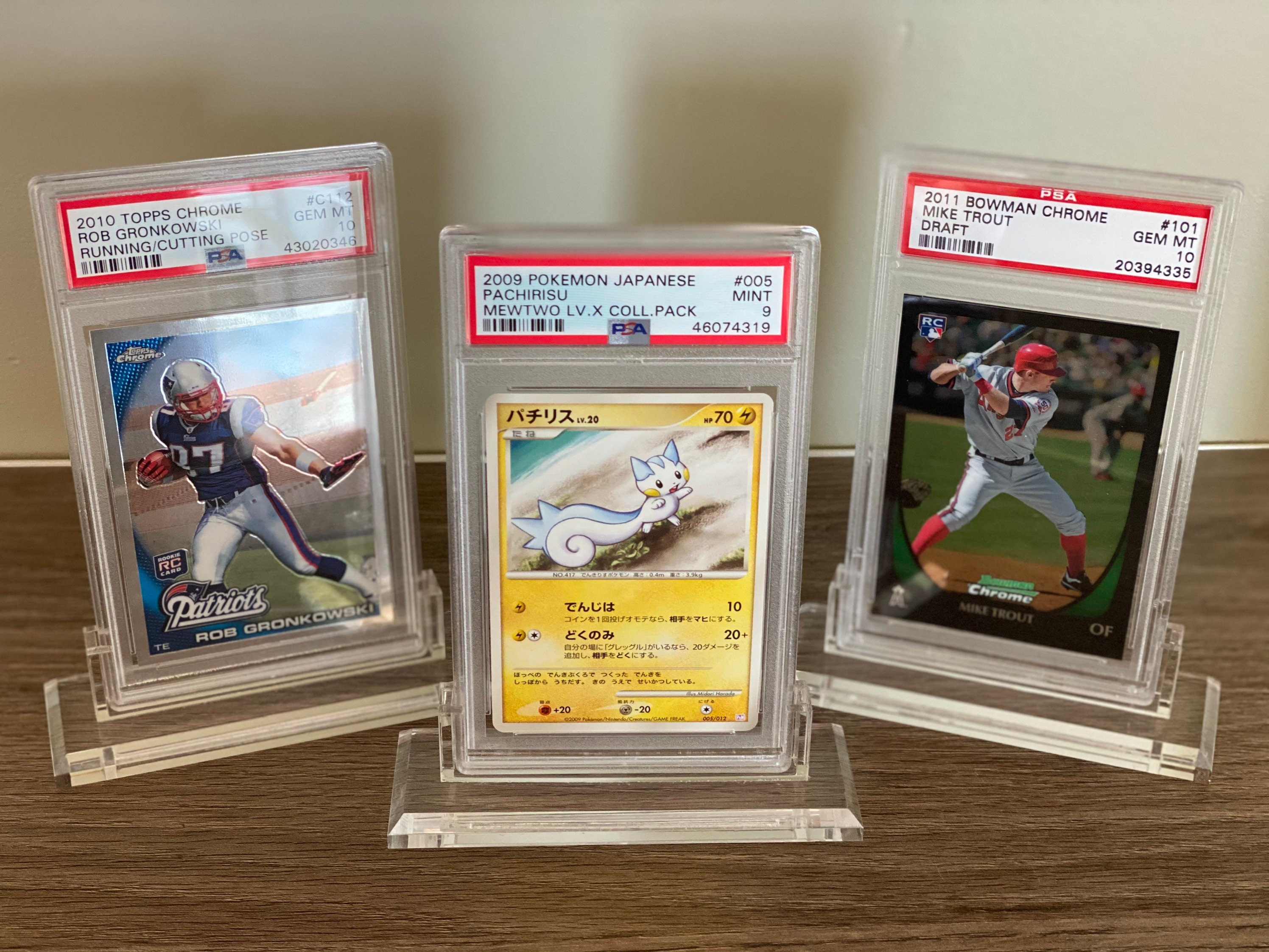 Acrylic PSA Graded Card Holder Stand Display Perfect Fit | Etsy