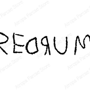 Redrum the Shining Print Illustration Stephen King Horror Decor Jack ...