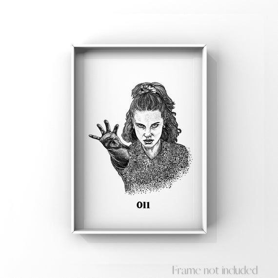 Elle Stranger Things Drawing