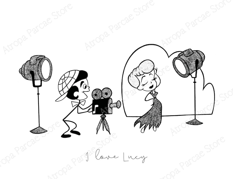 I Love Lucy & Ricky Ricardo Lucille Ball Desi Arnaz - Etsy