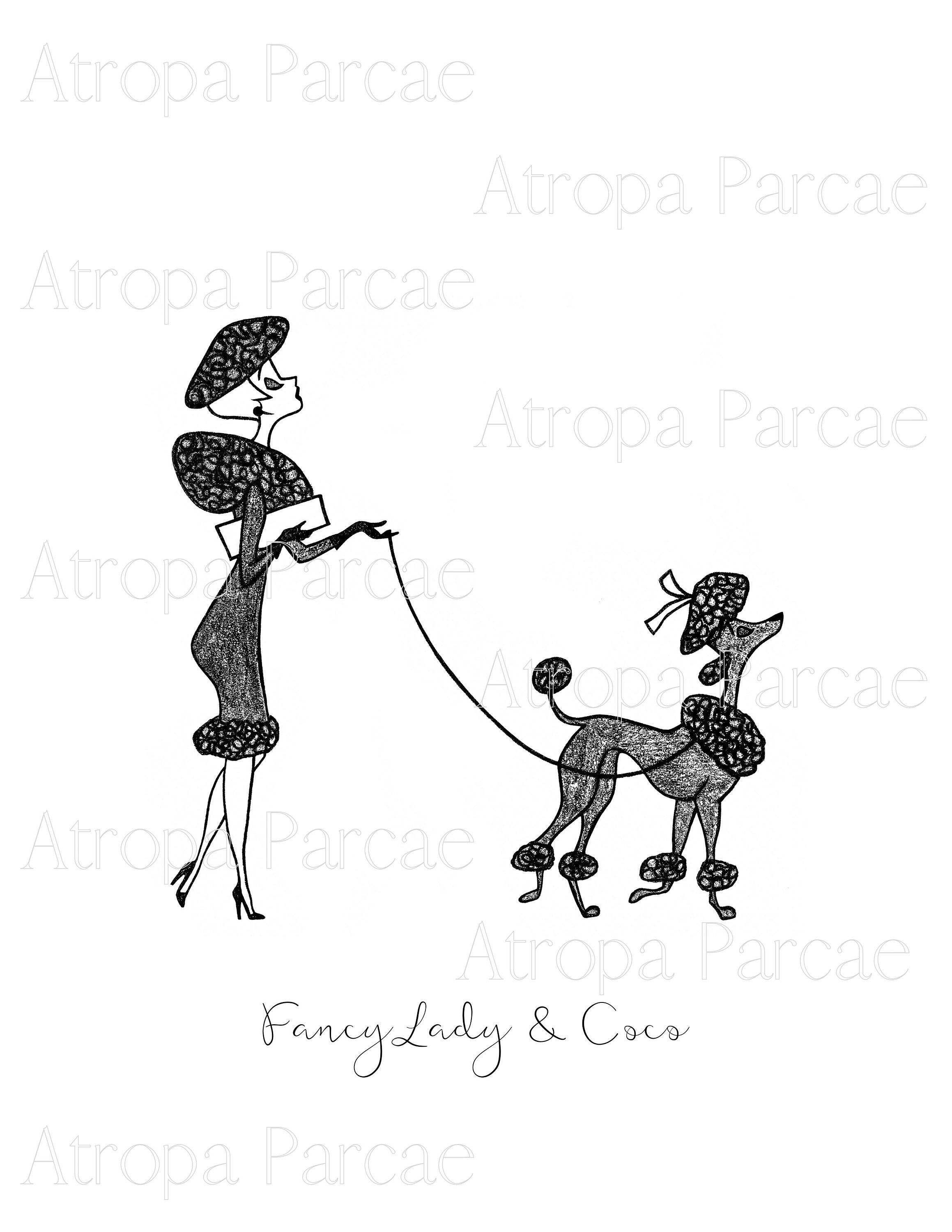 101 Dalmatians Fancy Lady & Coco One Hundred and One | Etsy