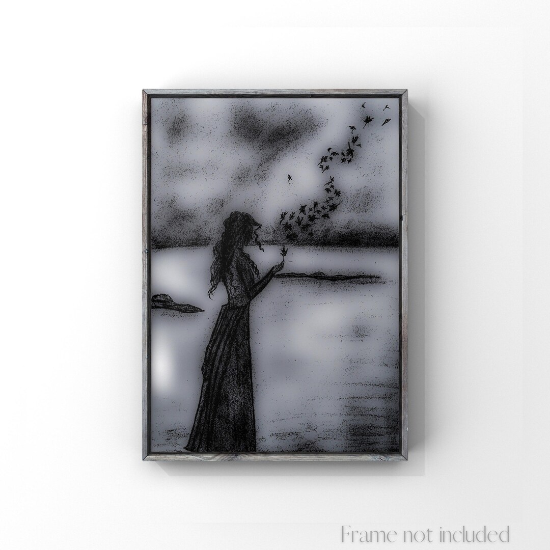 Sally Owens Print Practical Magic Illustration Witchcraft Poster Irish ...