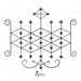 Veve Ogun Voodoo Symbol Print Orisha Loa Sigil New Orleans Magic Poster ...