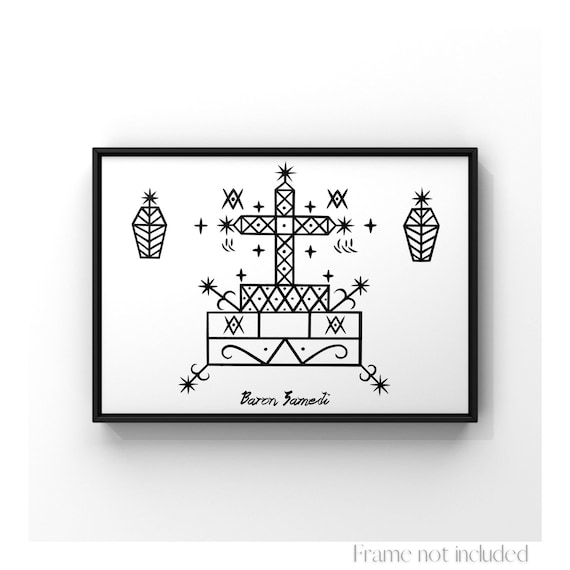 Baron Samedi Veve Tattoo