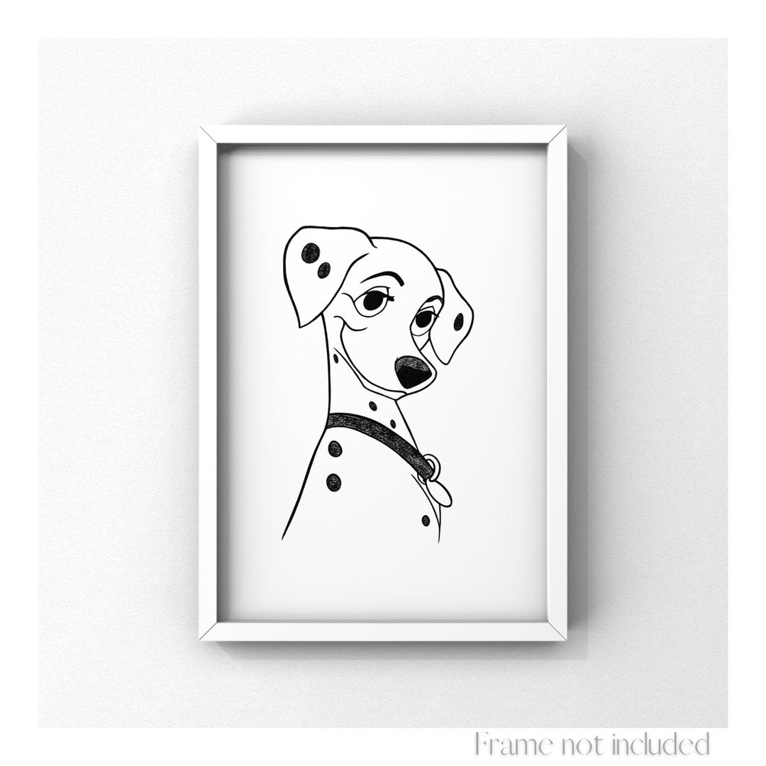 Perdita 101 One Hundred and One Dalmatians Perdy Walt Disney Dog ...