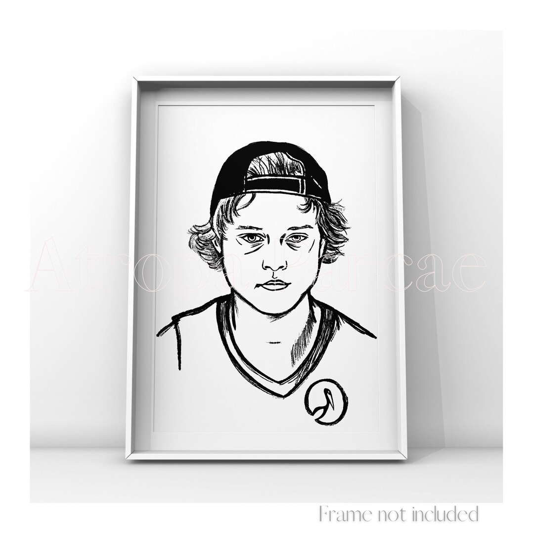 JJ Maybank OBX Outer Banks Print Rudy Pankow Illustration Portrait ...