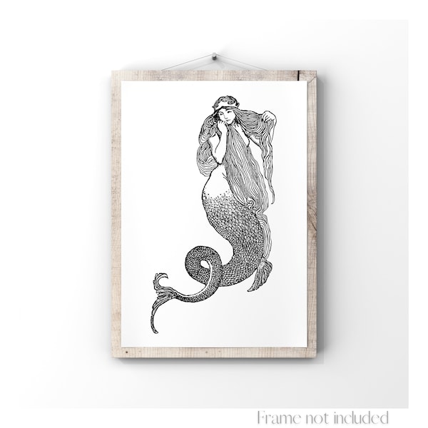 Medieval Mermaid - Etsy