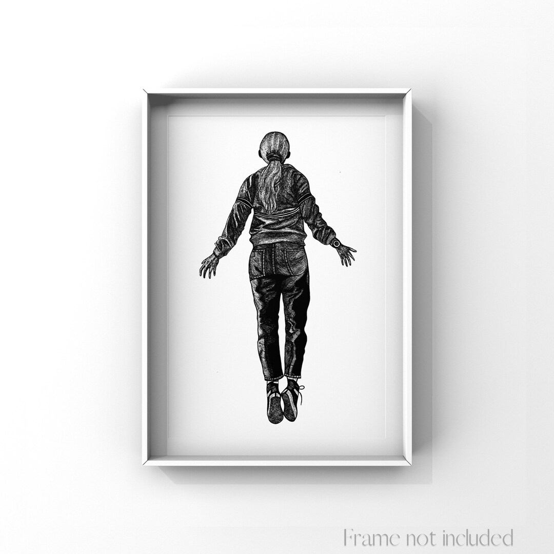 Mad Max Stranger Things Print Sadie Sink Illustration Vecna Portrait ...