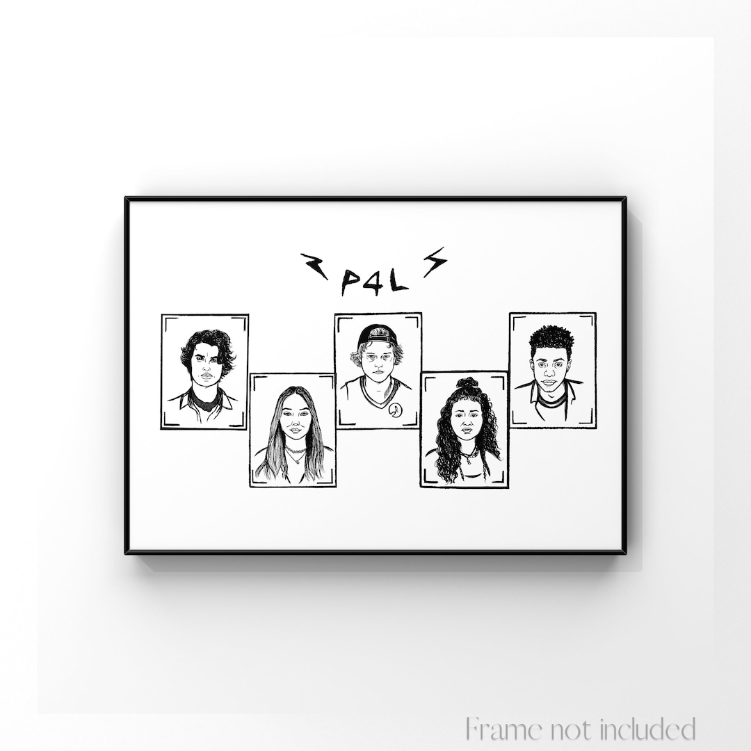 OBX Pogue 4 Life Outer Banks Print Illustration John B Routledge ...