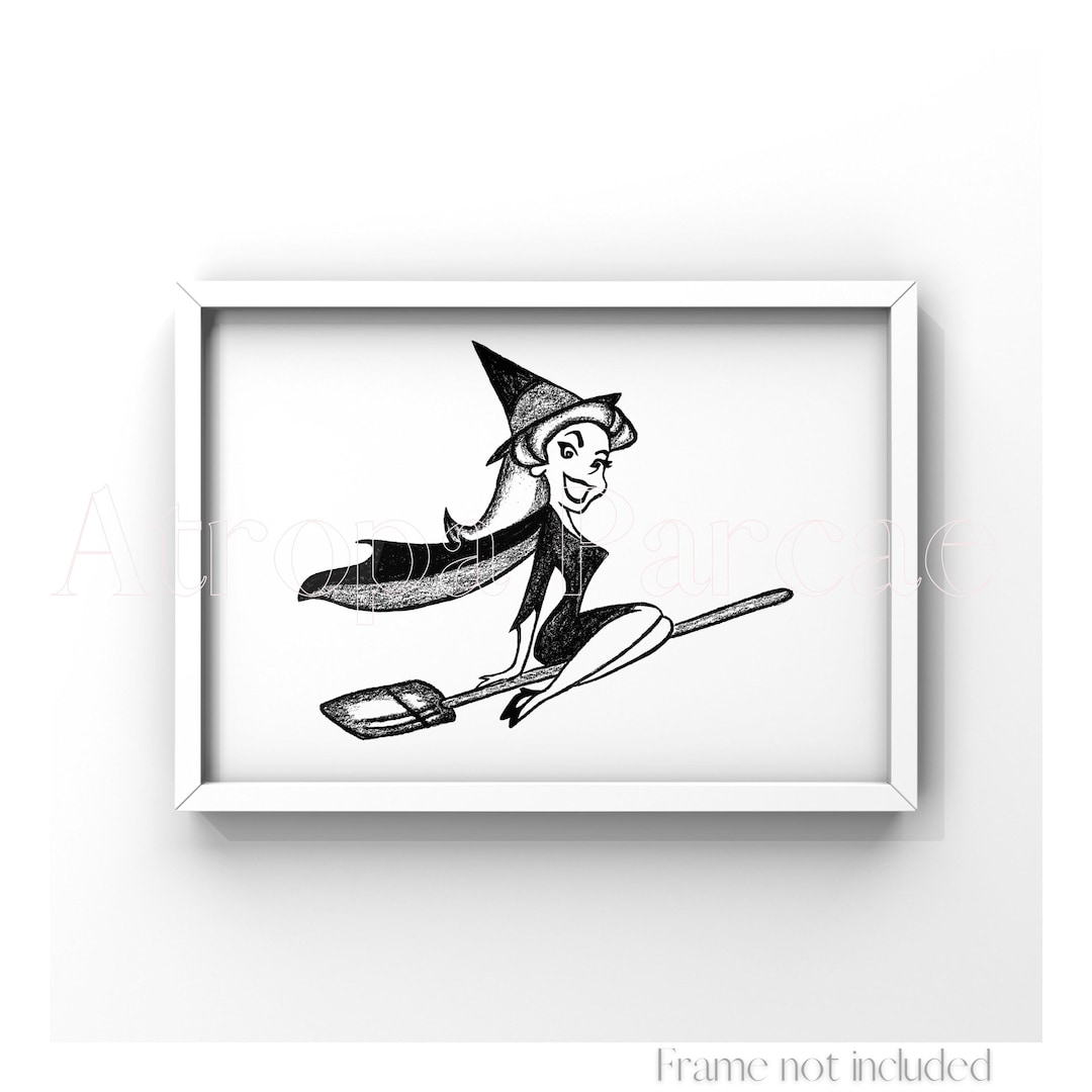 Bewitched Art Print Elizabeth Montgomery Drawing Samantha Stephens ...