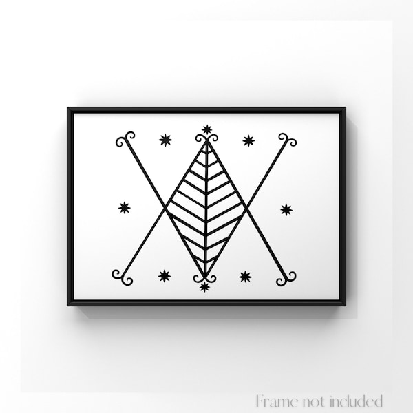 Haitian Veve Art - Etsy