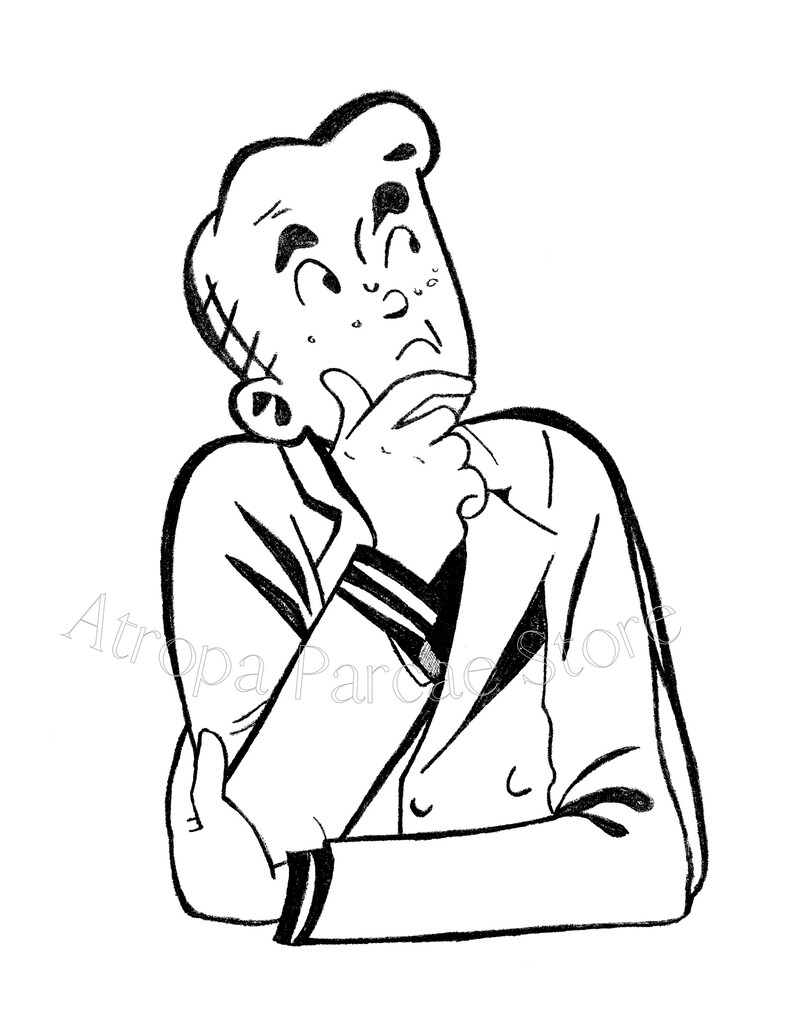 Archie Archibald Andrews Archie Comics art Illustration Print | Etsy