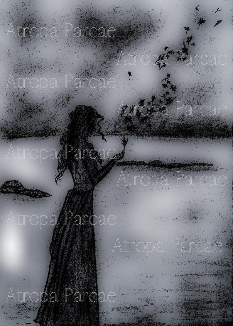 Sally Owens Print Practical Magic Illustration Witchcraft Poster Irish ...