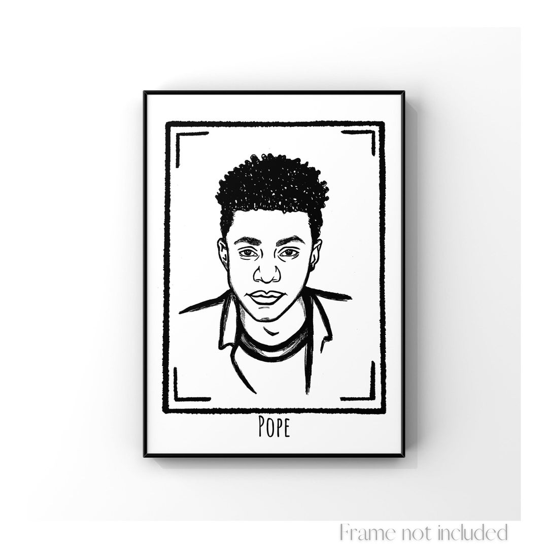 OBX Outer Banks Pope Heyward Print Illustration Jonathan Daviss ...