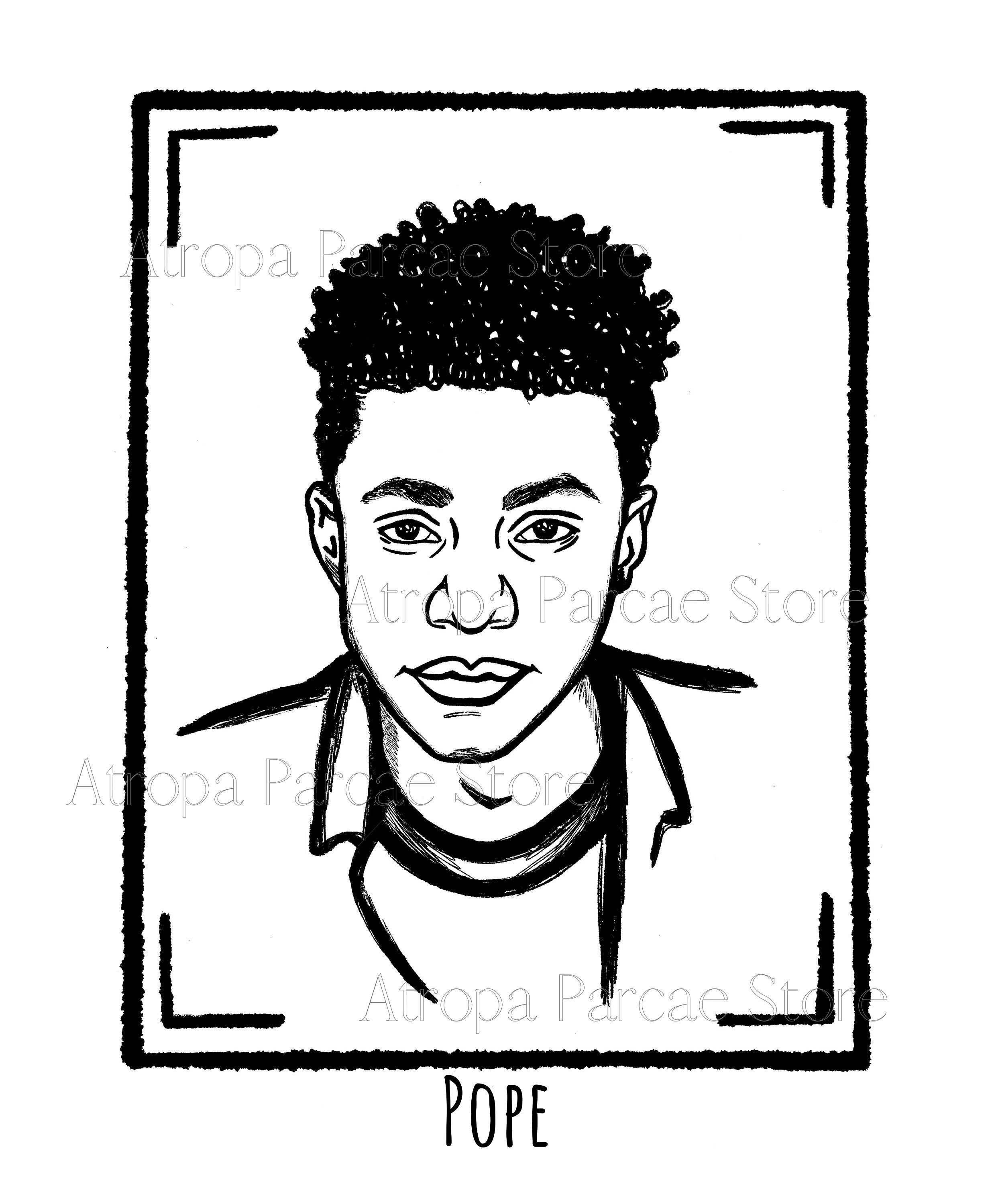 OBX Outer Banks Pope Heyward Print Illustration Jonathan - Etsy UK