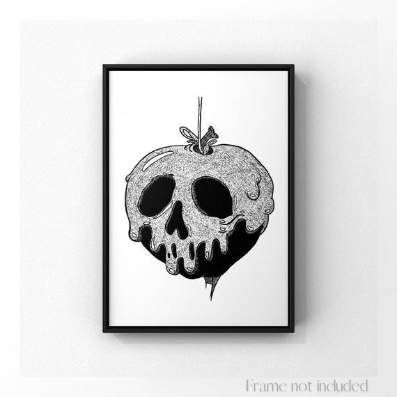Poison Apple Drawing