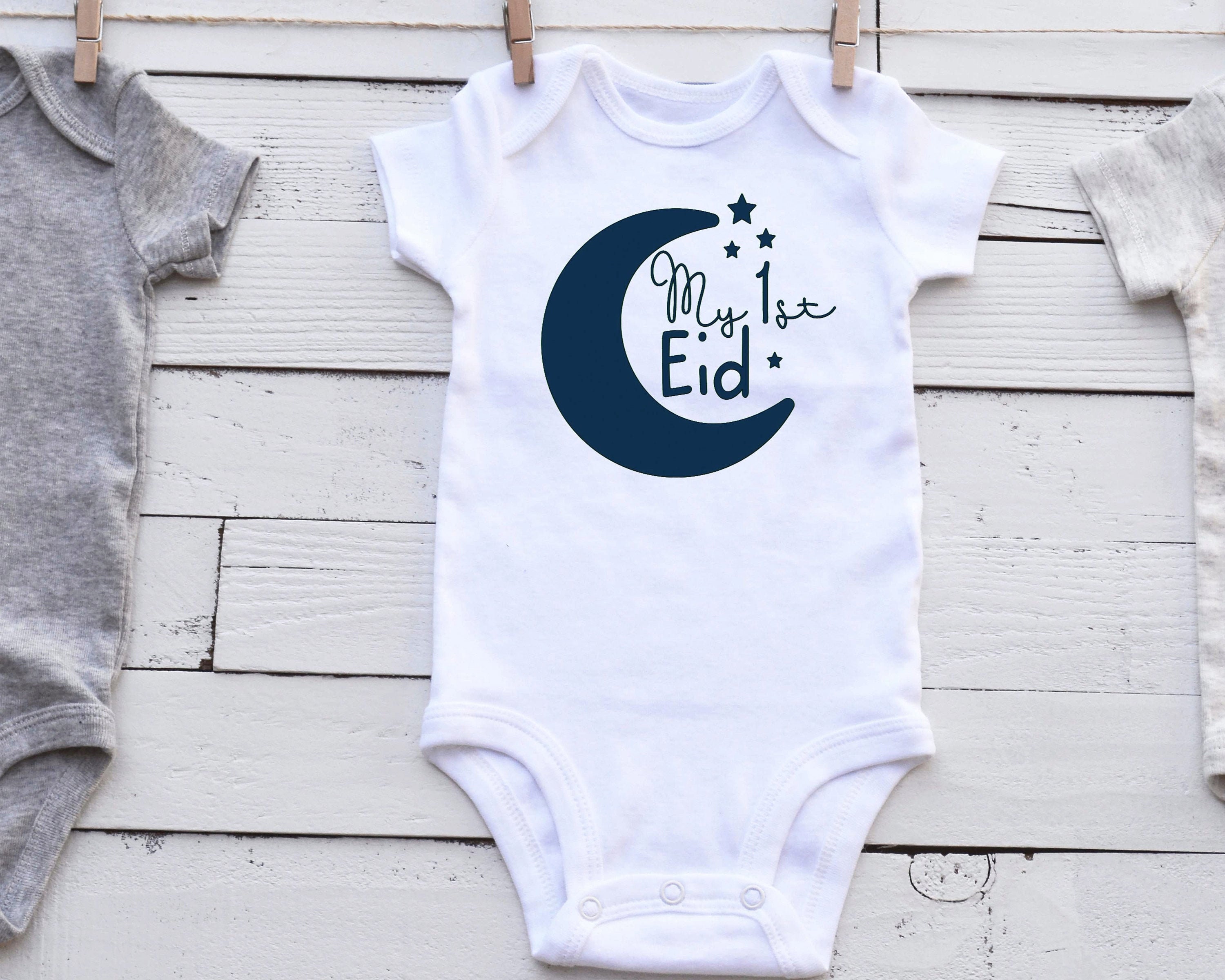 My First Eid Shirt, Baby Onesie Ramadan Shirt, My First Ramadan Shirt ...