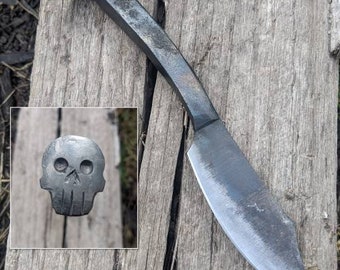 Hand Forged Clip Point Railroad Spike Knife - Etsy