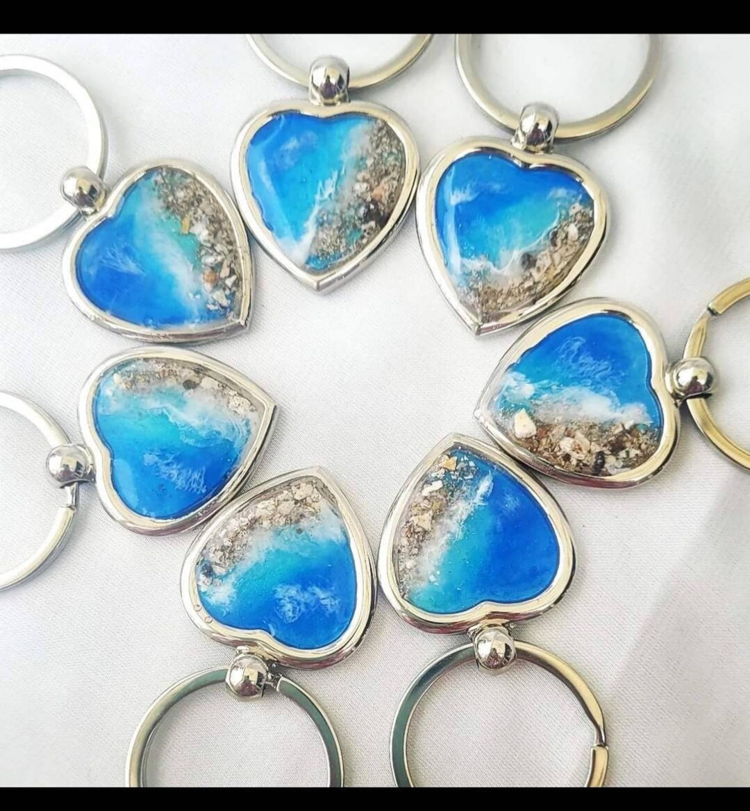 Resin Heart Bereavement Memorial Keepsake Bereavement - Etsy UK