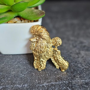 Poodle Brooch - Etsy